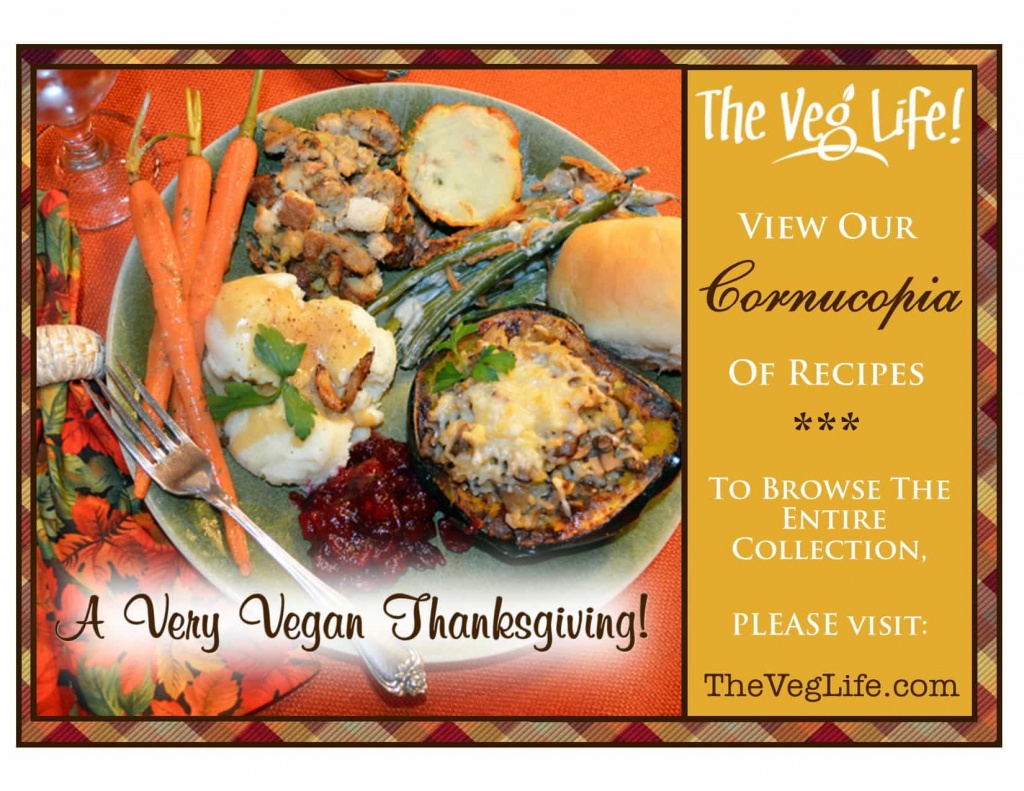 A Very {Vegan} Thanksgiving! - TheVegLife