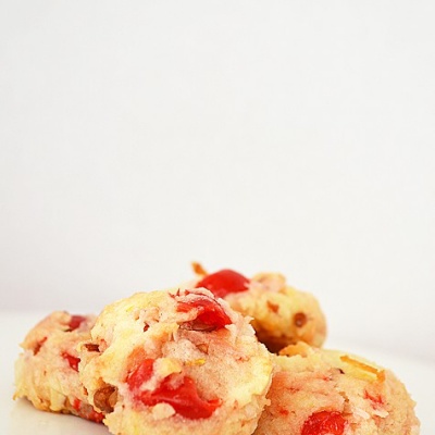 Cherry Coconut Cookies {Vegan} - TheVegLife