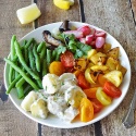Roasted Vegetable Salad Plate - TheVegLife