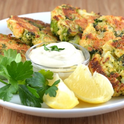 Roasted Broccoli Cakes - TheVegLife