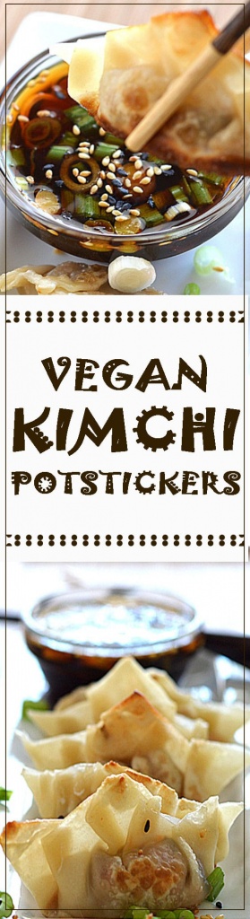 Vegan Kimchi Potstickers