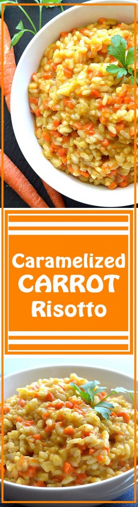 Caramelized Carrot Risotto - TheVegLife