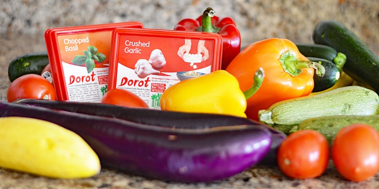 Remy's Ratatouille featuring DOROT Garlic & Herb Cubes - TheVegLife