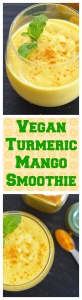 Vegan Turmeric Mango Smoothie - TheVegLife