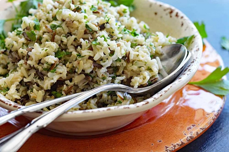 Herbed Wild Rice Pilaf - TheVegLife