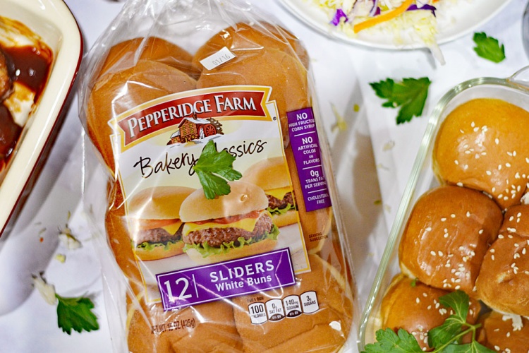 Quick & Easy Game Day Sliders with Pepperidge Farm - TheVegLife