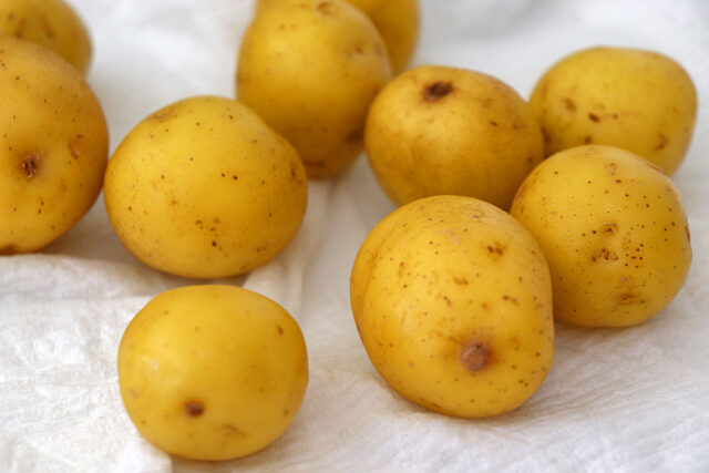 Oven Roasted Baby Dutch Potatoes Recipe - TheVegLife