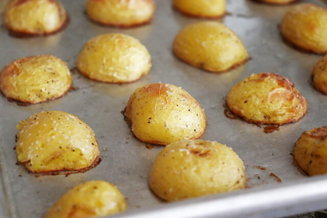 Oven Roasted Baby Dutch Potatoes Recipe - TheVegLife
