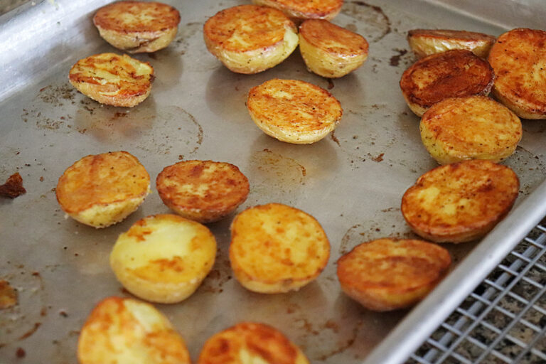 Oven Roasted Baby Dutch Potatoes Recipe - TheVegLife