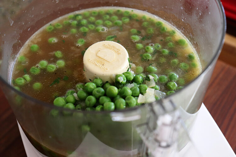 Ina's Easy Fresh Pea Soup Recipe - TheVegLife